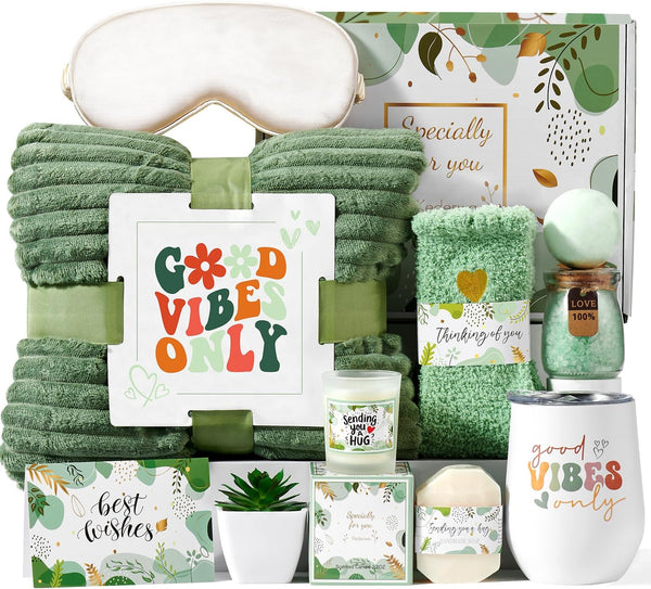 Wellness Gift Basket for Women: Spa Relaxation Package with Tumbler an ...