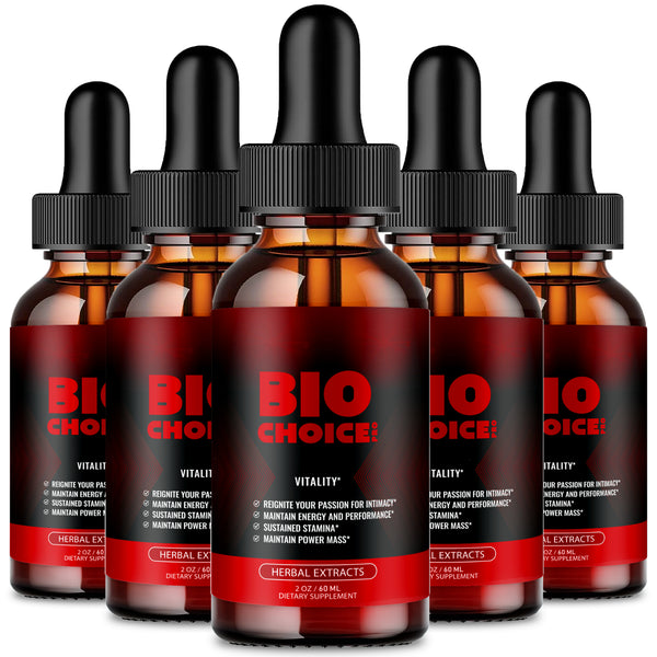 Biochoice Prostate Health Support Liquid Drops for Men (5-Pack ...