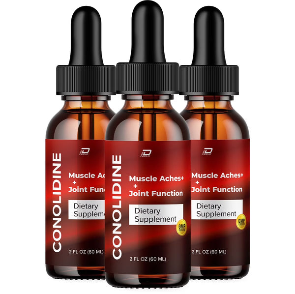 Pain Relief Drops - 3 Pack, All-Natural Joint Support Supplement, 1000 ...