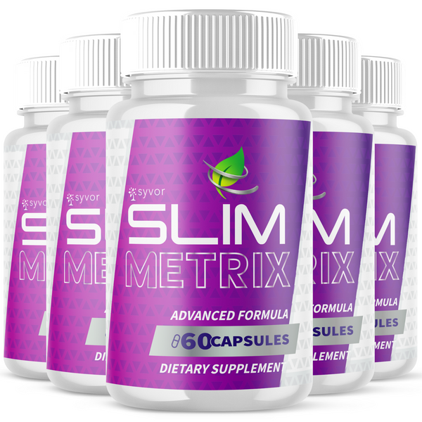 Slim Metrix Advanced Formula Energy & Fitness SlimMetrix (5 Pack - 300 ...