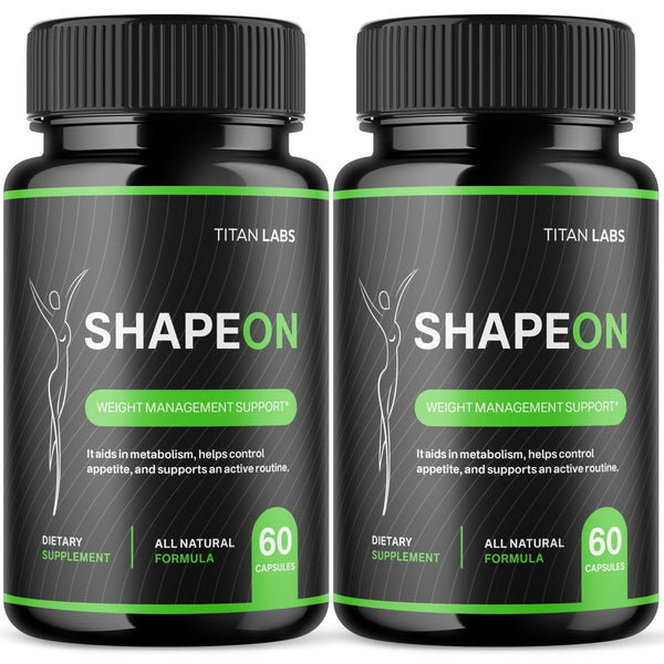 (2 Pack) Shape On Advanced Energy & Fitness Formula Supplement ShapeOn ...