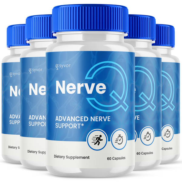 Nerve Q Advanced Nerve Support Max Formula Nerve Q Vitamin (5 Pack-300 ...